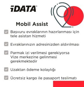 iDATA mobil hizmetleriyle Schengen vize başvuru sürecinizi ...